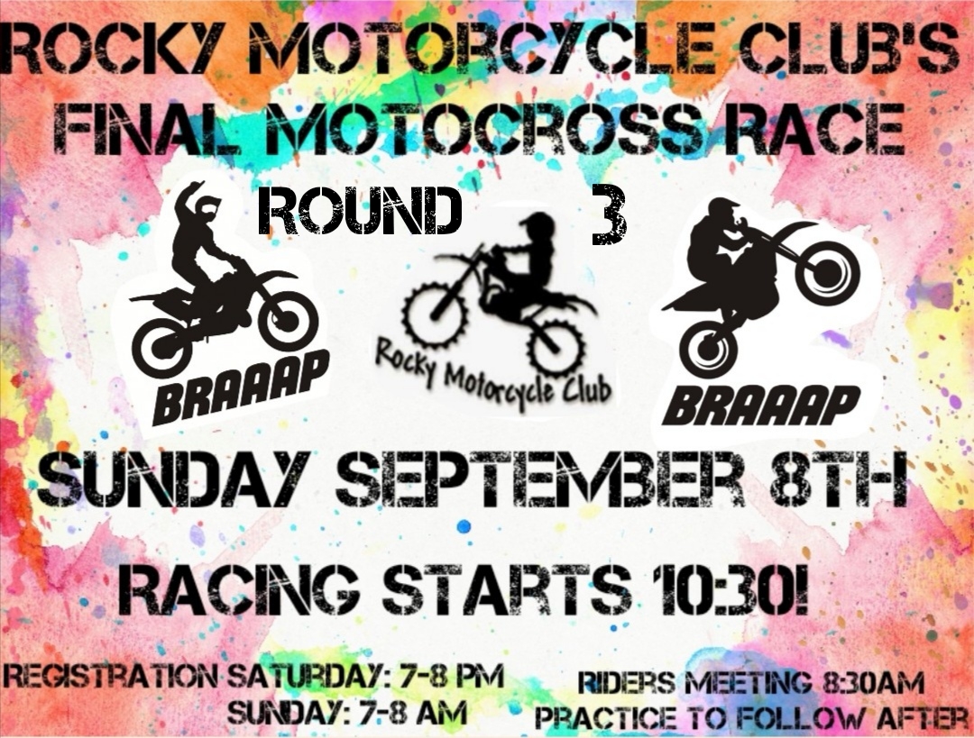 Rocky Motorcycle Club - Motocross Series Event List & Schedule